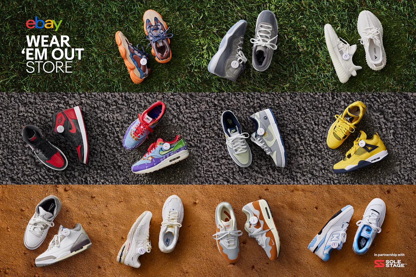 eBay’s Wear ‘Em Out store offers rare sneakers at a 70 percent discount