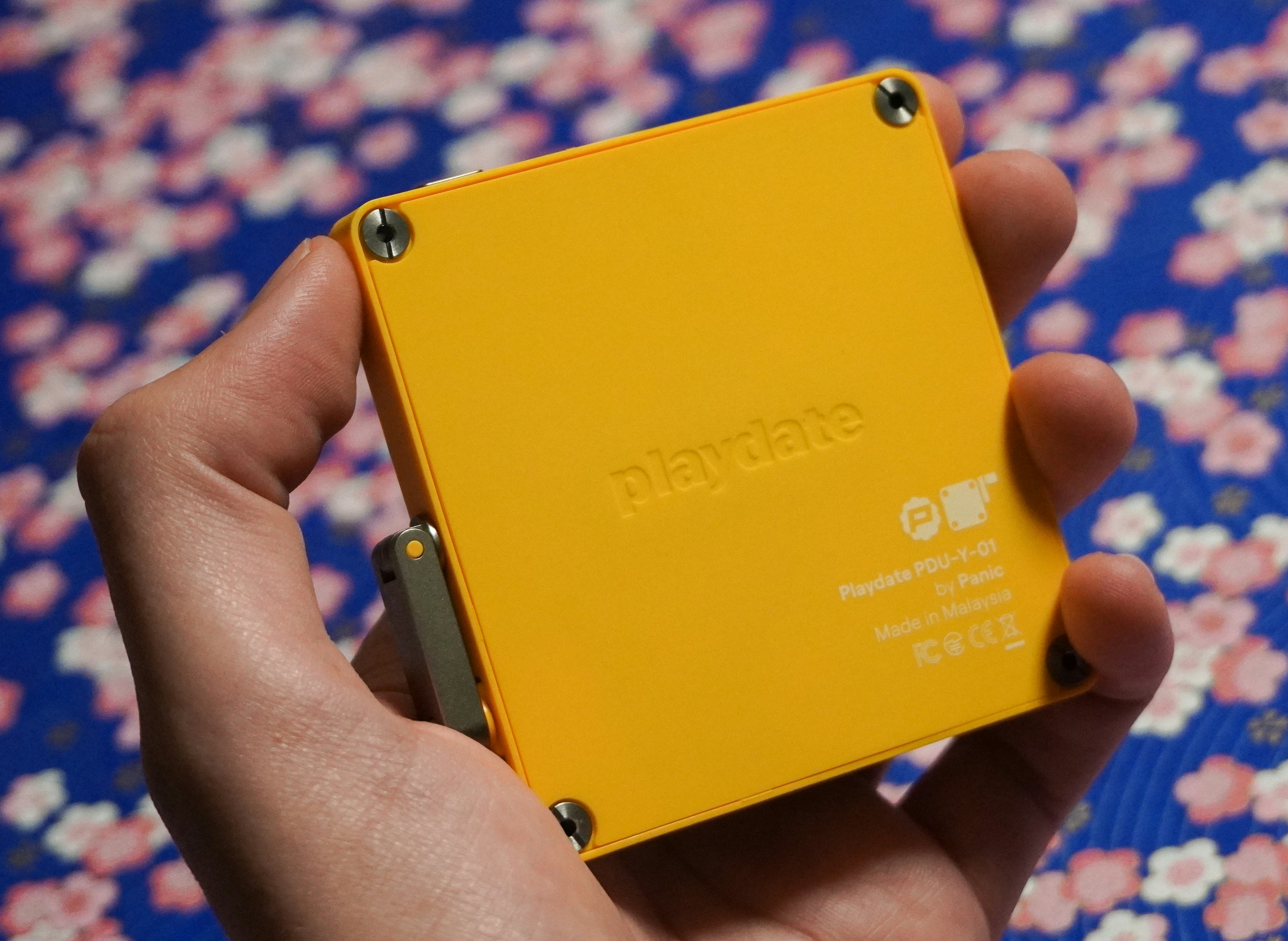 Playdate review: You’ll love this weird handheld, if you can find one