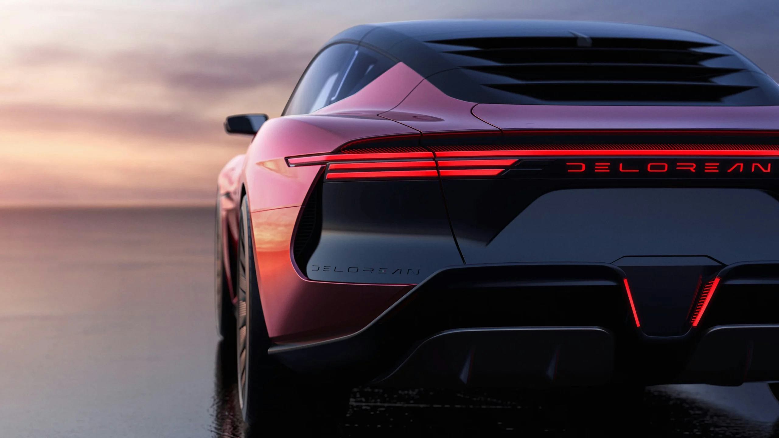 The electric DeLorean reboot is a gull-winged Tesla competitor