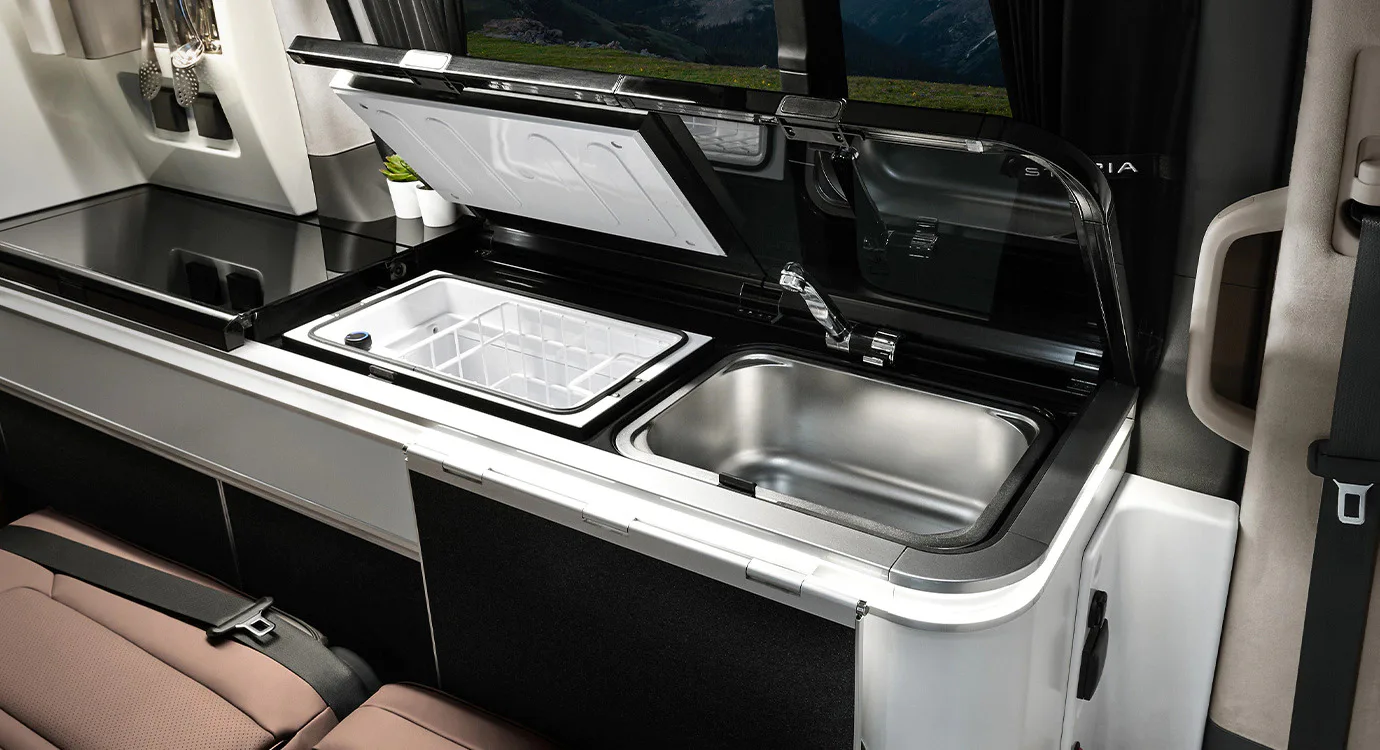 Hyundai’s Staria camper van looks like the ultimate glamping machine