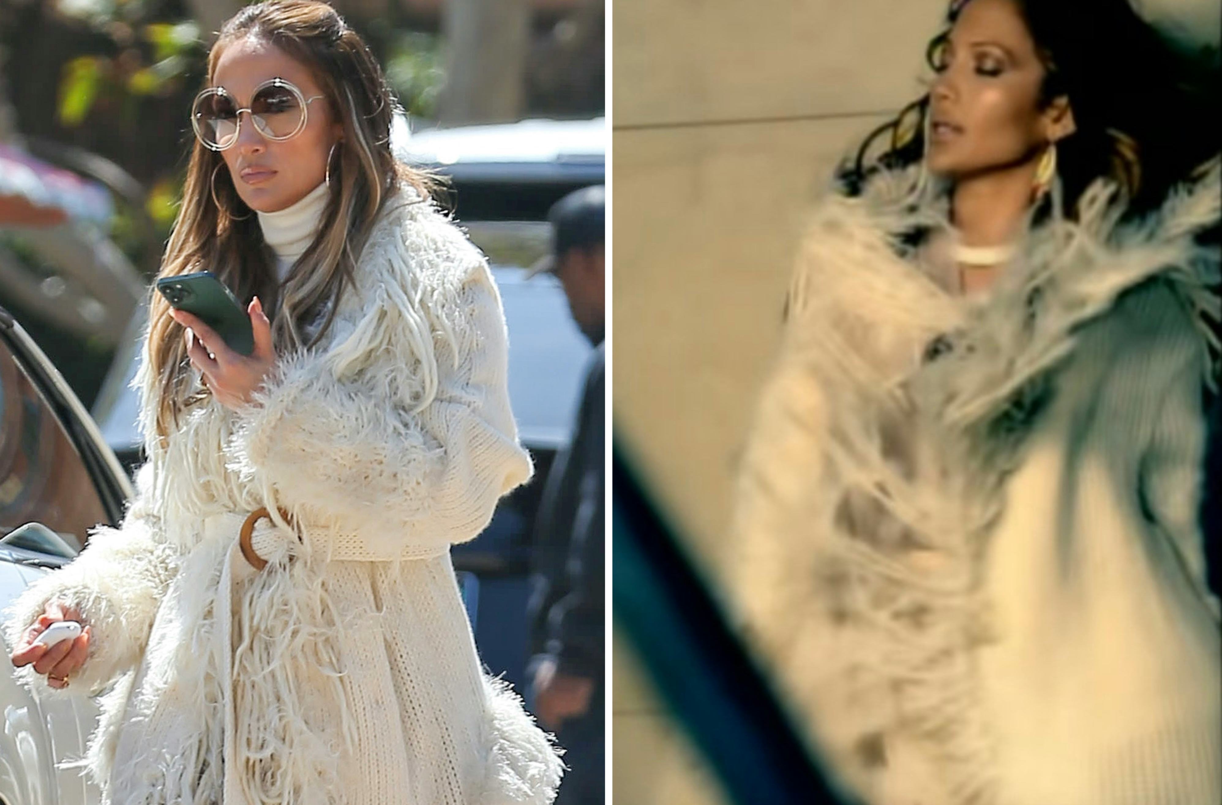 Fans Think They Spotted J.Lo In Her "Jenny From The Block" Coat, 20 ...