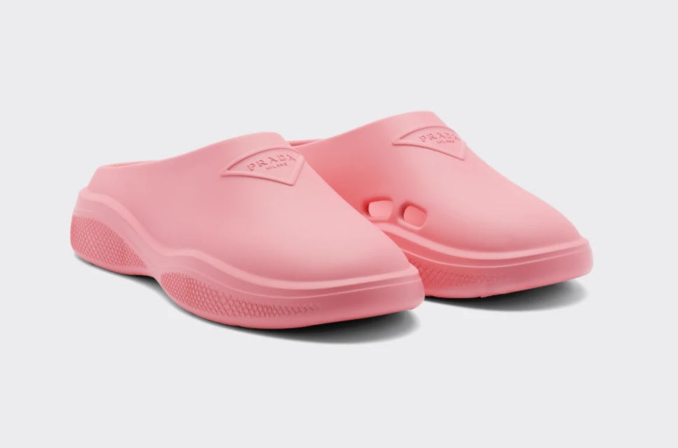 Prada takes a page from Crocs with its own foam clogs