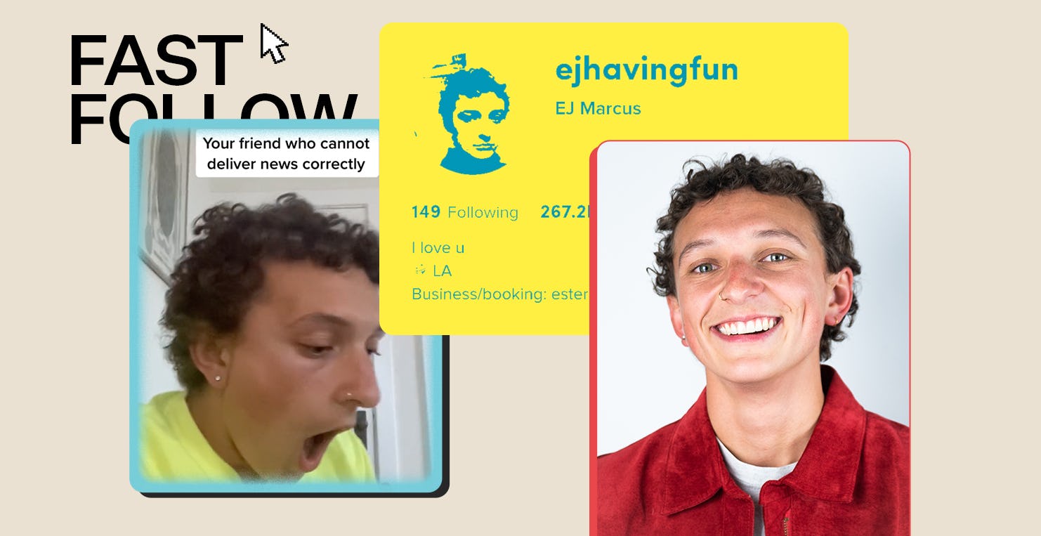 TikTok Creator EJ Marcus On Making Wholesome Comedy Skits