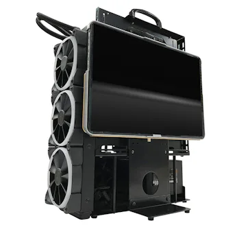 This open-frame case lets you build a beastly portable PC