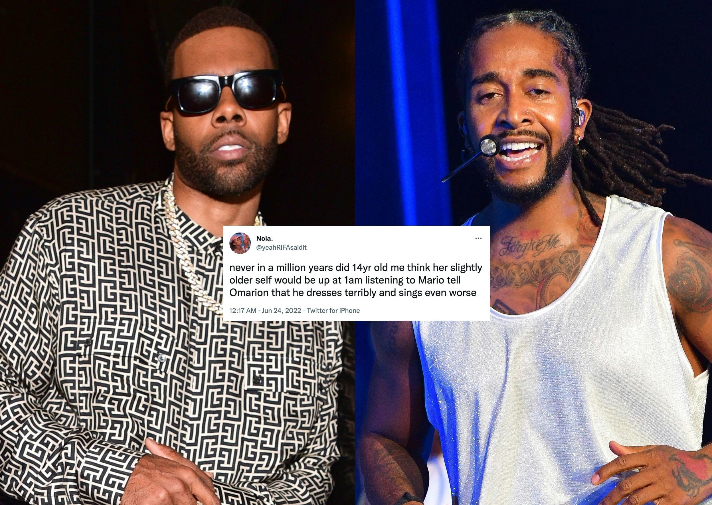 Memes About Omarion & Mario’s 'VERZUZ' Battle