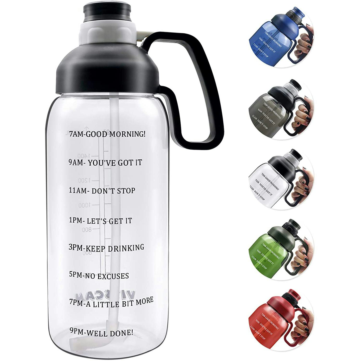 The 7 Best Water Bottles With Time Markings