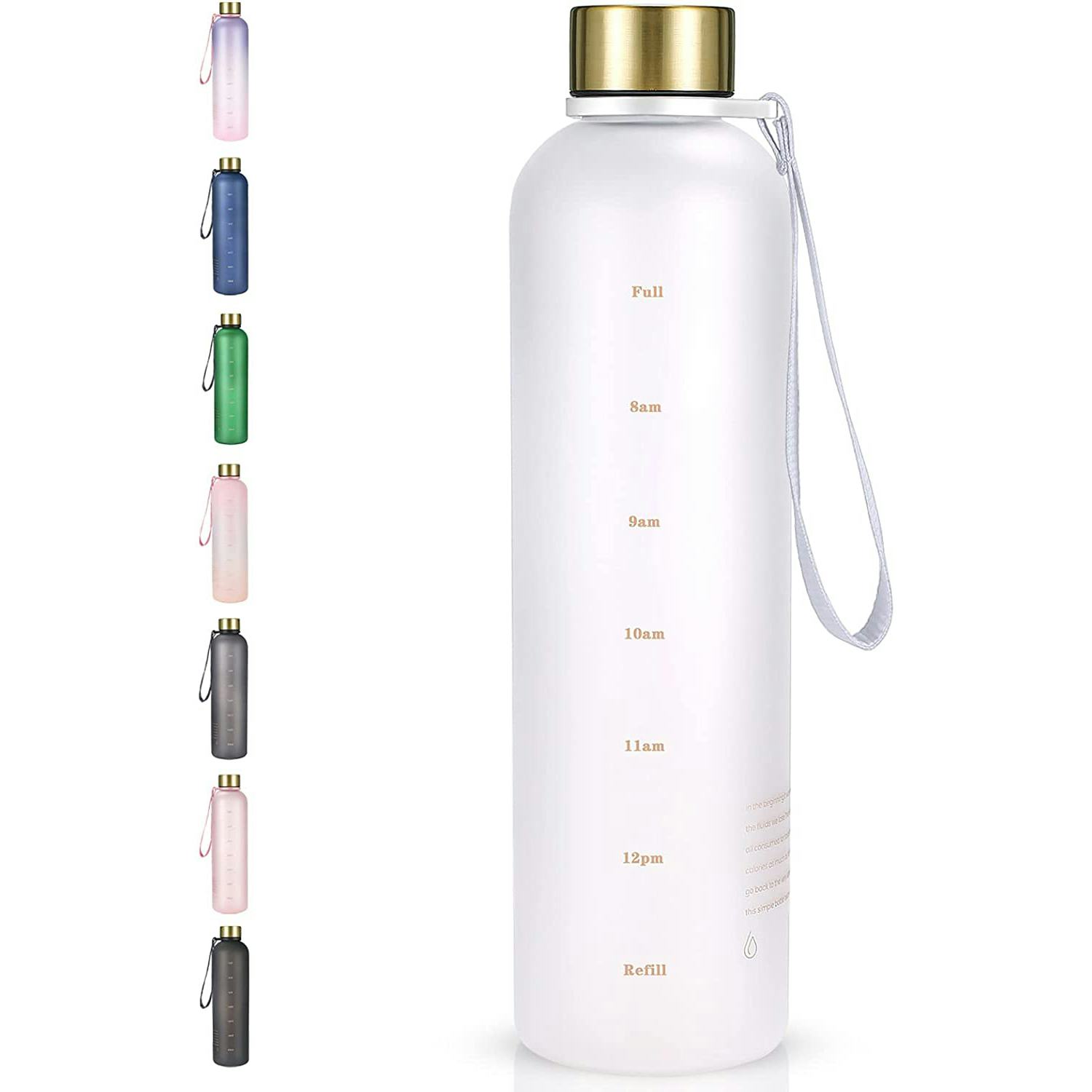 The 7 Best Water Bottles With Time Markings