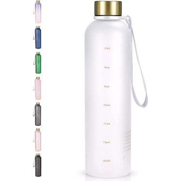 The 7 Best Water Bottles With Time Markings