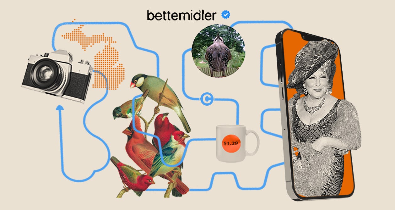 Bette Midler’s Twitter Photo Was By Ostdrossel, An Unlikely Michigan Artist