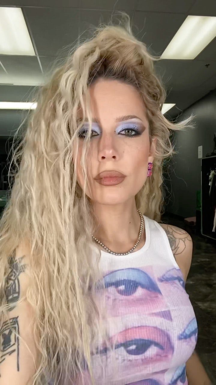 12 Of Halsey's Makeup Looks That Are True Works Of Art