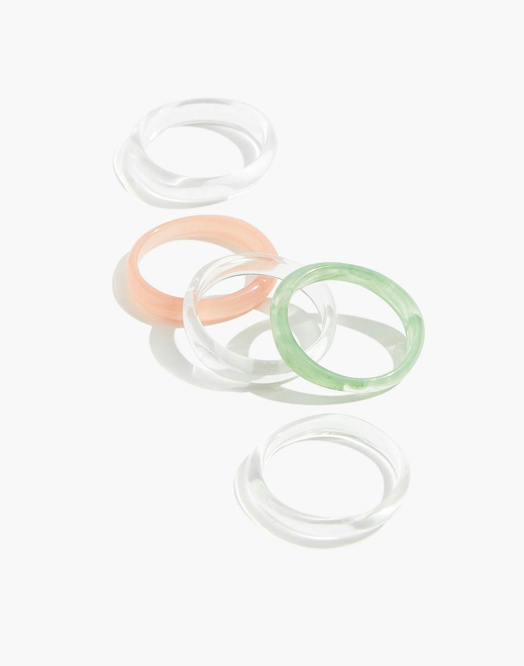 12 Clear Resin Rings That Are So Y2K-Chic