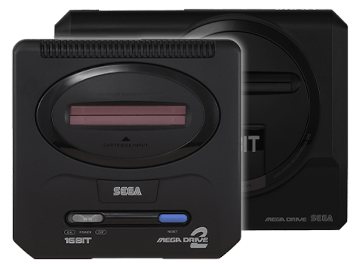 Sega's Mega Drive Mini 2 comes with a make-believe Sega CD add-on