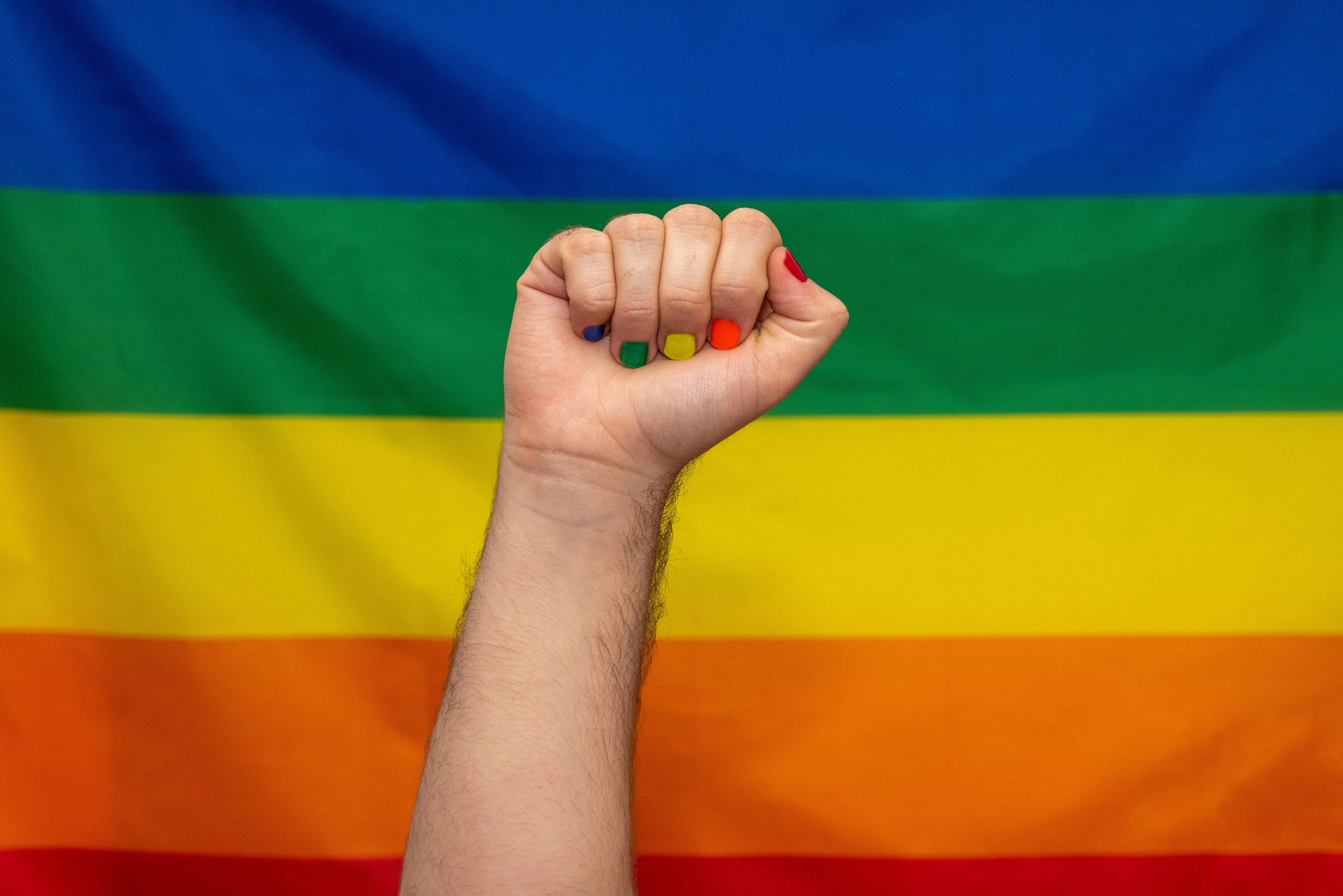 12 Gorgeous Rainbow Nail Designs For Pride Month