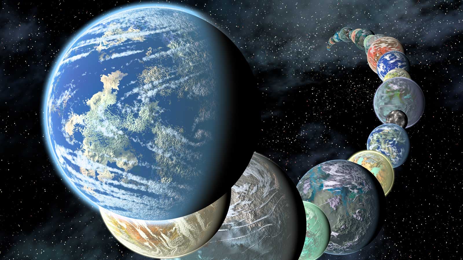 Look: 6 Earth-like planets JWST will study for clues to life