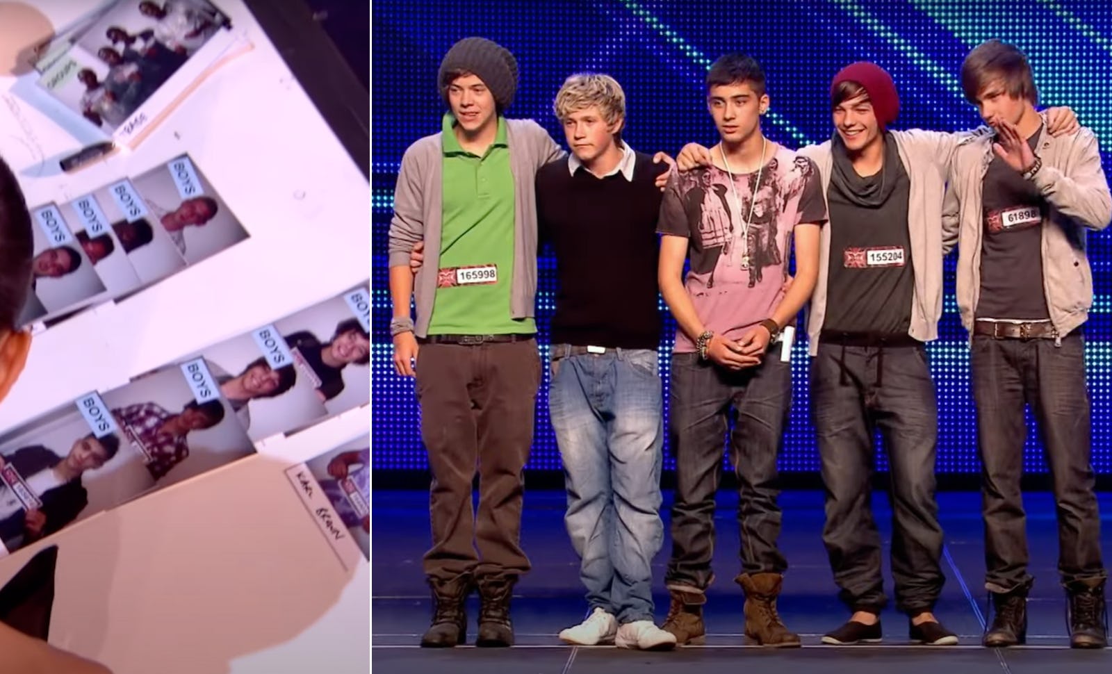 'The X Factor's One Direction 12-Year Anniversary Video Shows How They ...