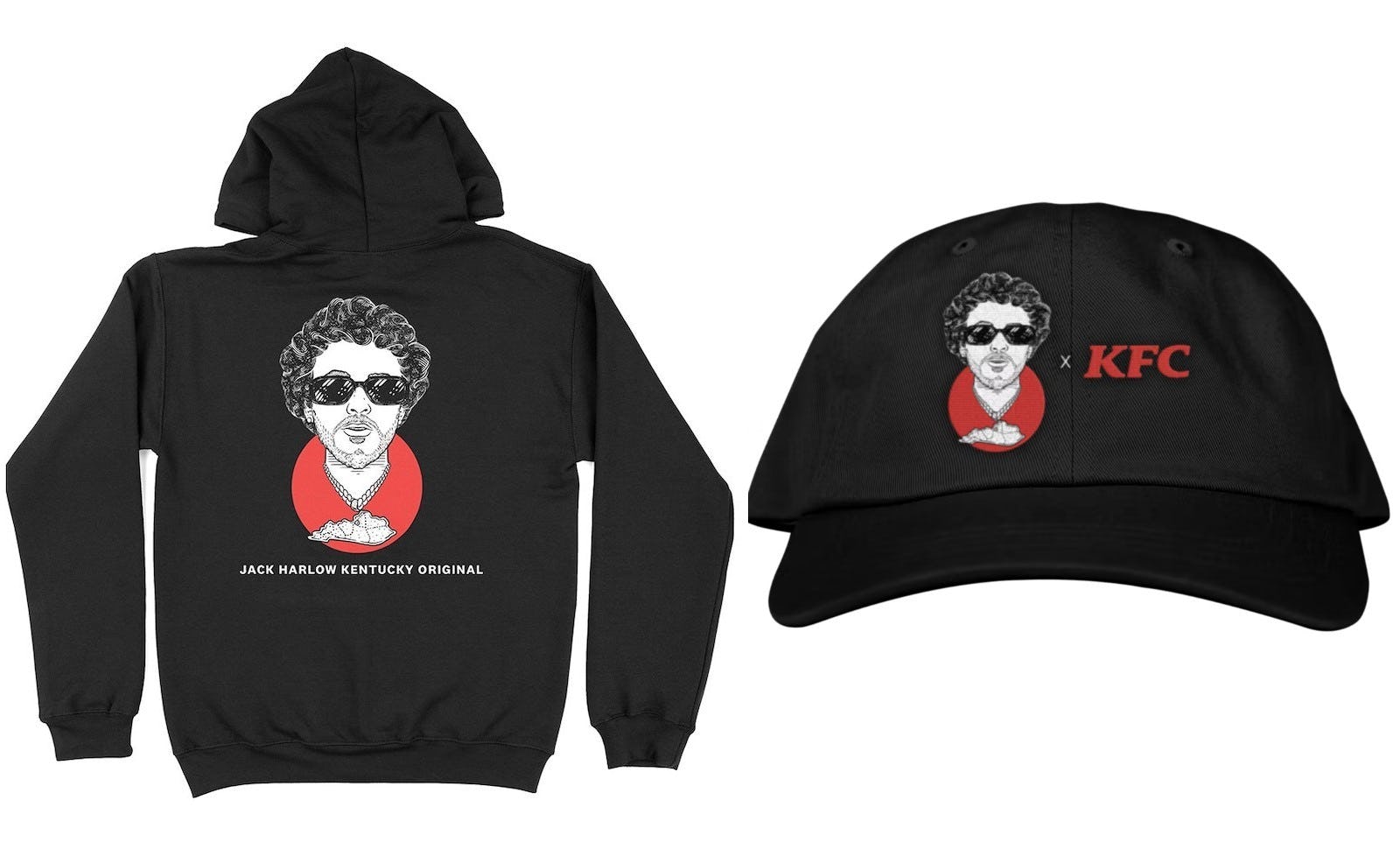 Where To Buy Jack Harlow's KFC Merch For A Spicy Fit