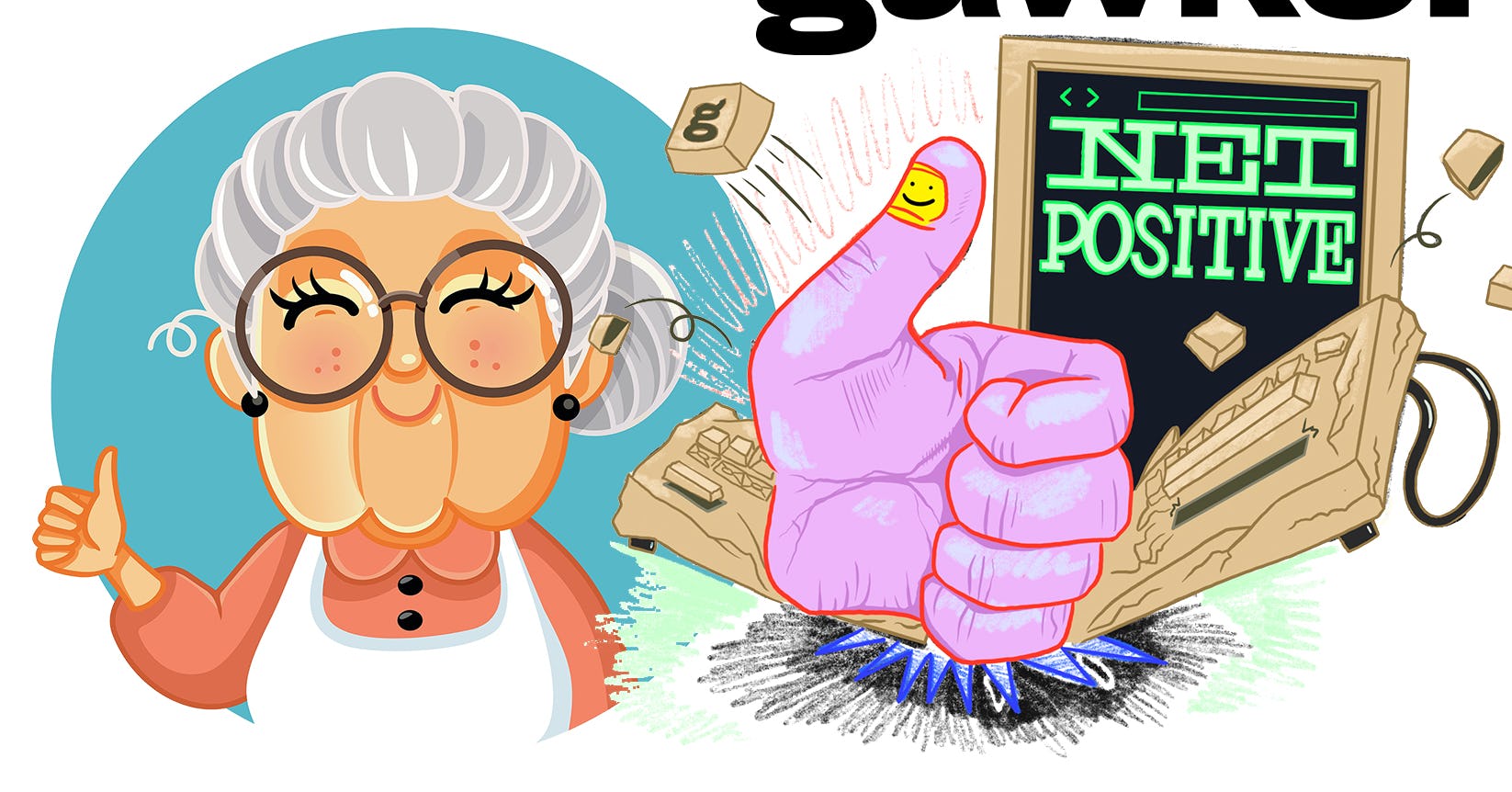 Cartoon Grandma Memes