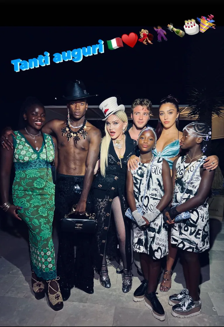 Inside Madonna's 64th Birthday Celebrations in Italy