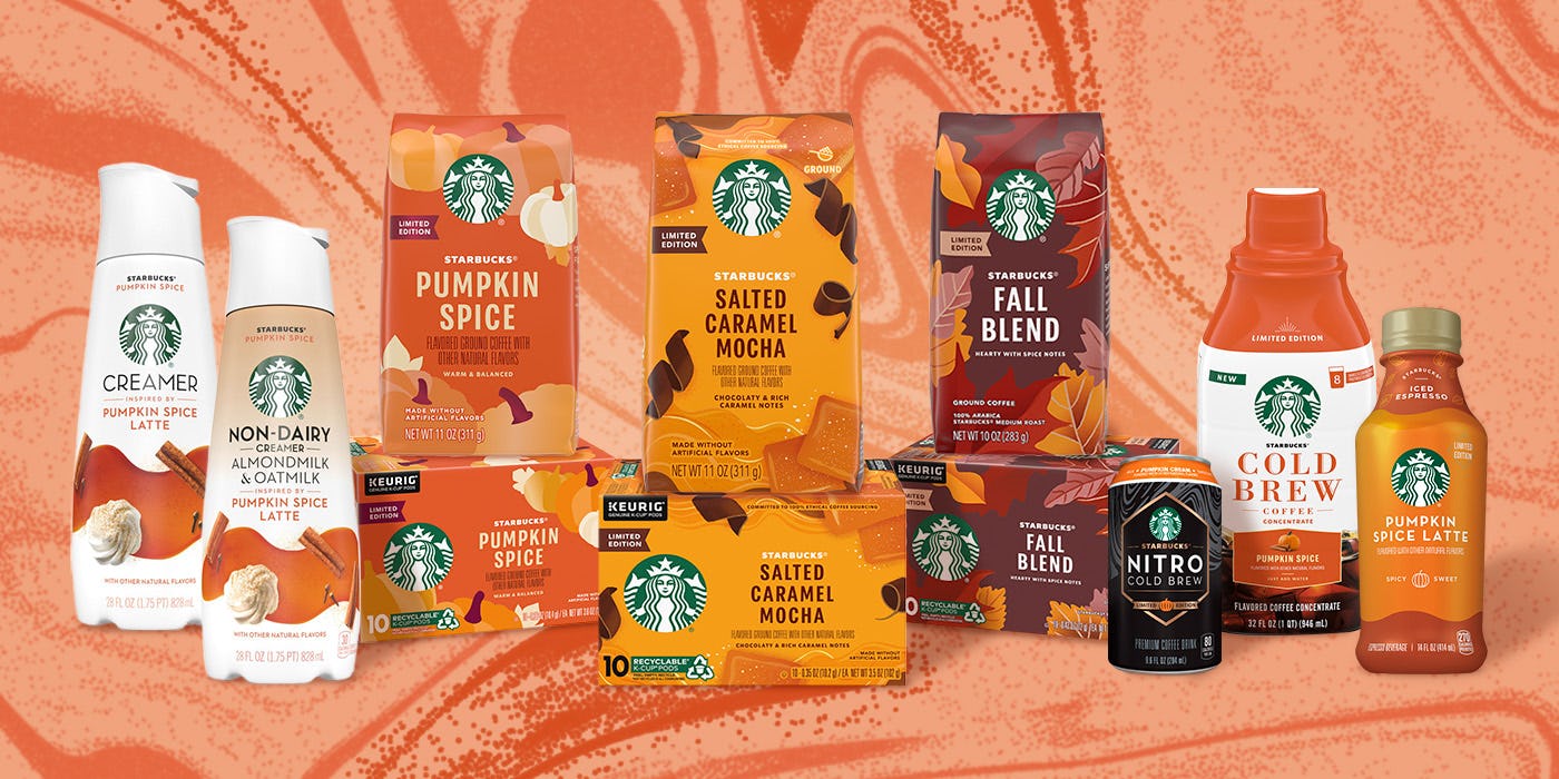 Starbucks Fall Drinks 2022 Are Officially Here