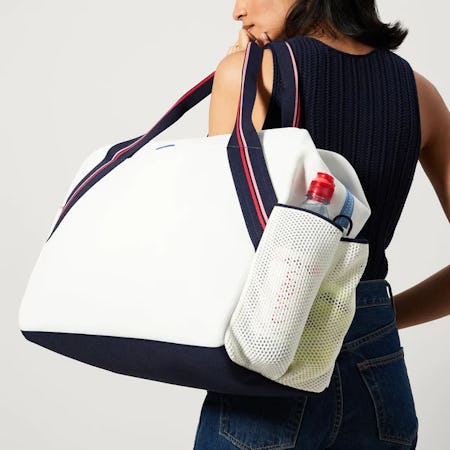 Sustainable brand Rothy's made tennis bags out of 72,000 Evian water ...