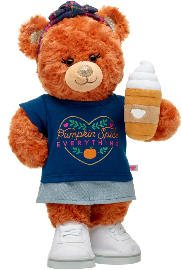 Build-A-Bear Pumpkin Spice Bear Is The Perfect Fall Accessory