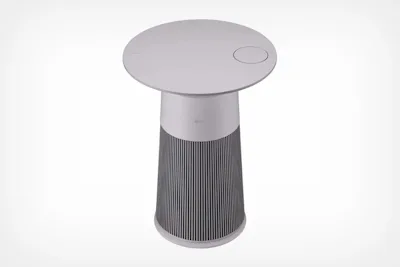 LG's colorful air purifier doubles as a side table