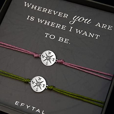 15 Long-Distance Relationship Bracelets Your Partner Will Love