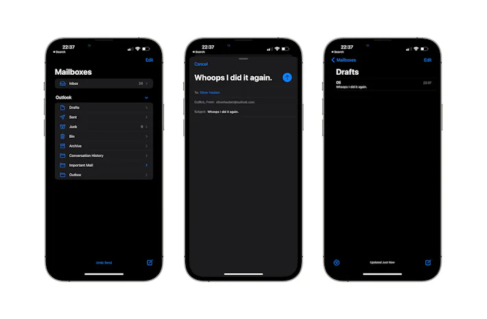 How to unsend an email on iOS 16 and iPadOS 16