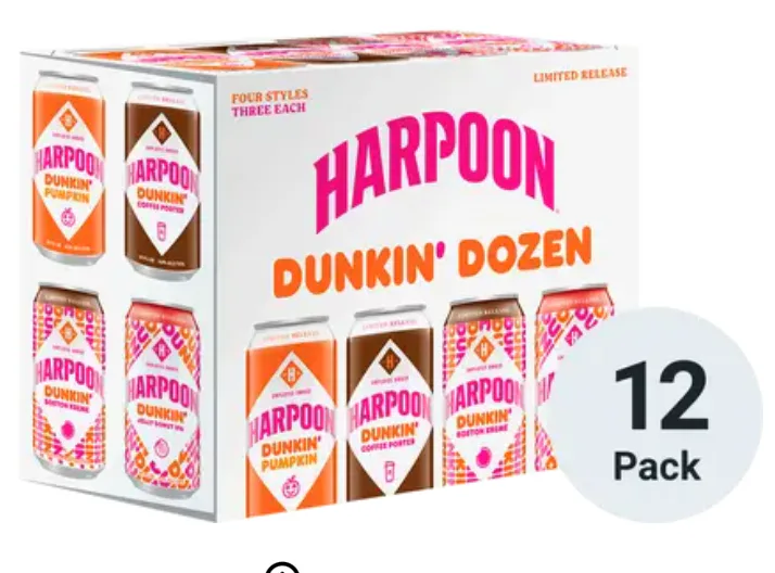 Where To Buy Dunkin's Harpoon Fall 2022 Beer With Coffee Flavors