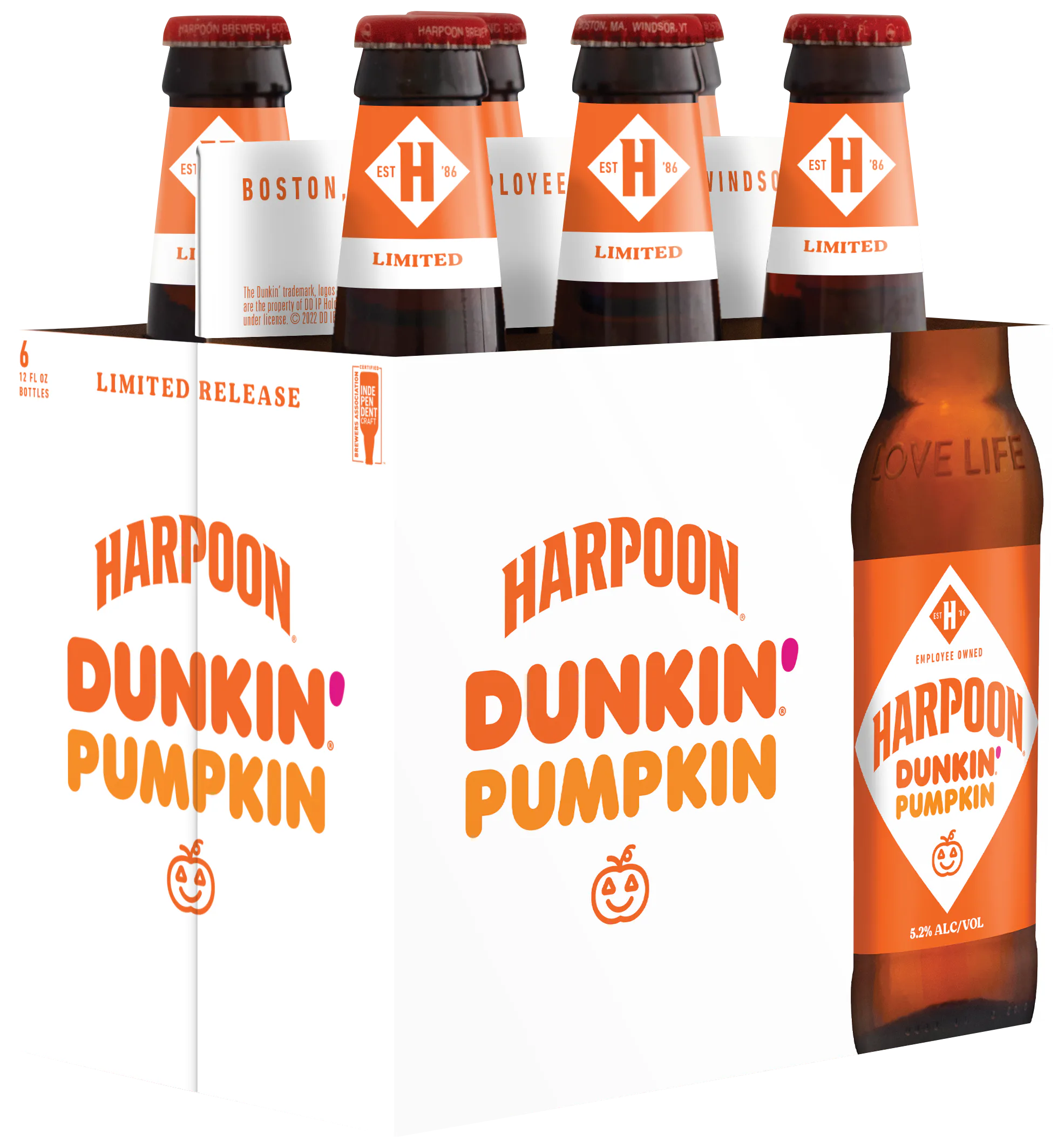 Where To Buy Dunkin's Harpoon Fall 2022 Beer With Coffee Flavors