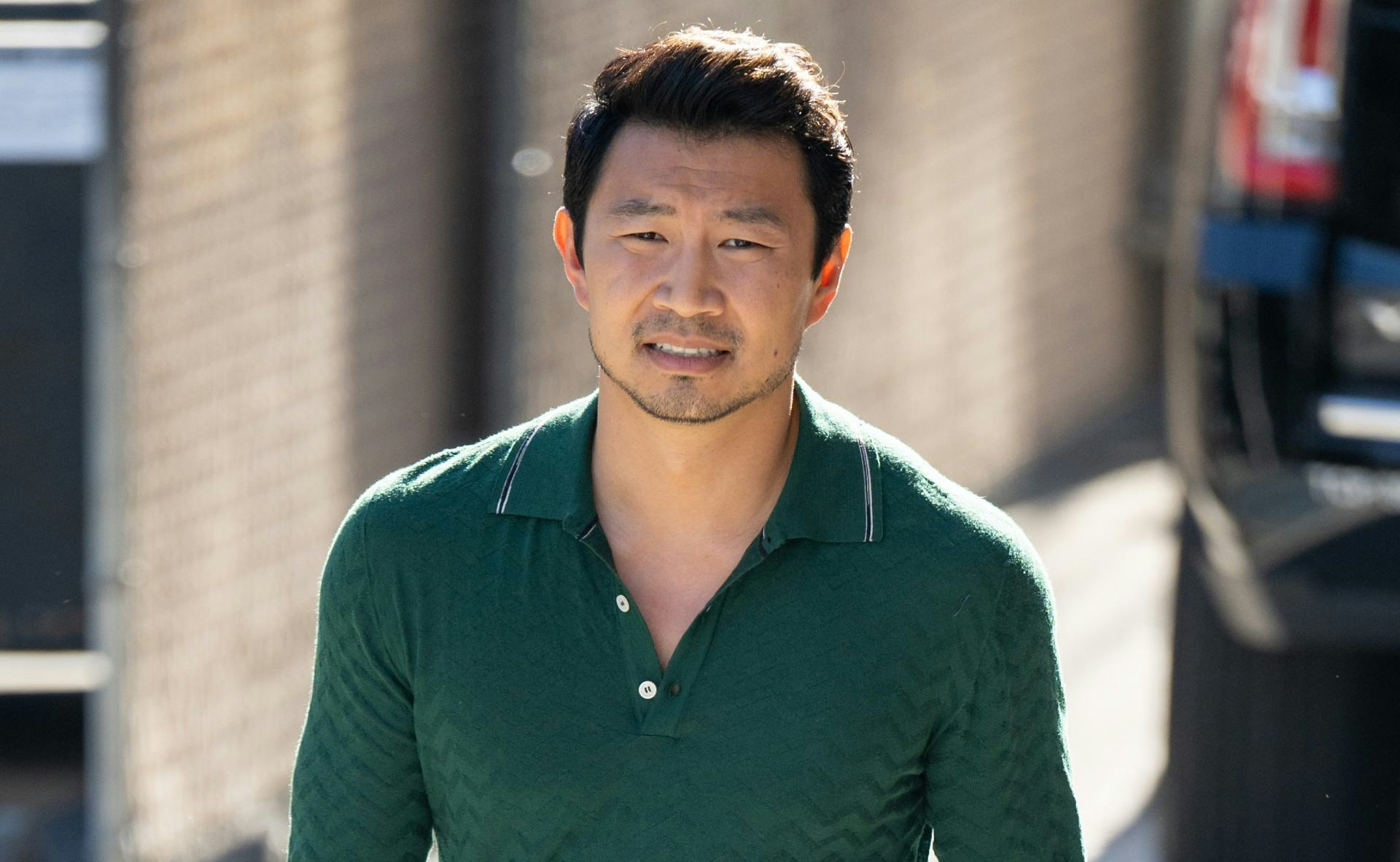 Simu Liu’s Long Sleeve Knit Polo Is The Shirt For The Season