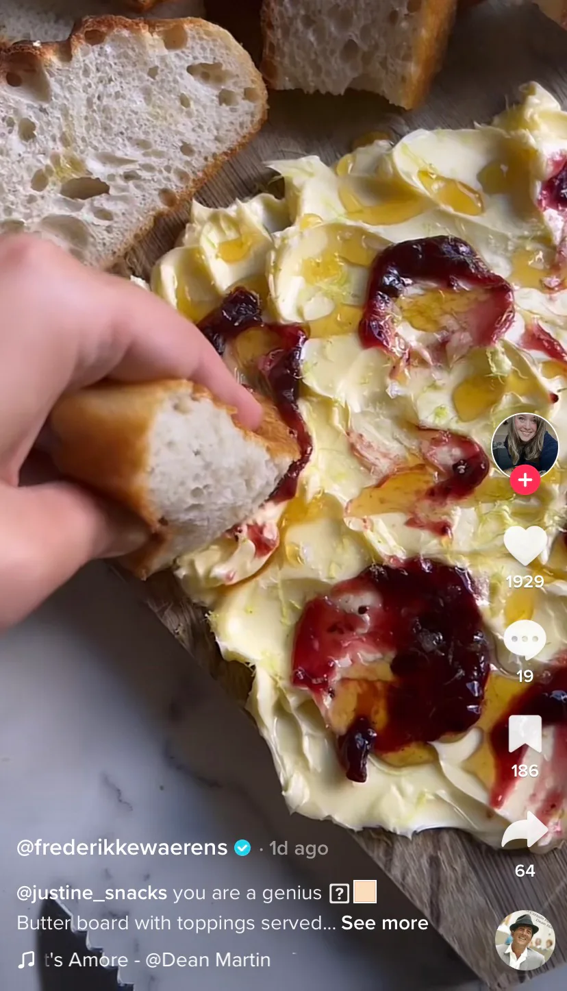 10 Butter Board Ideas From TikTok To Replace Your Charcuterie Board
