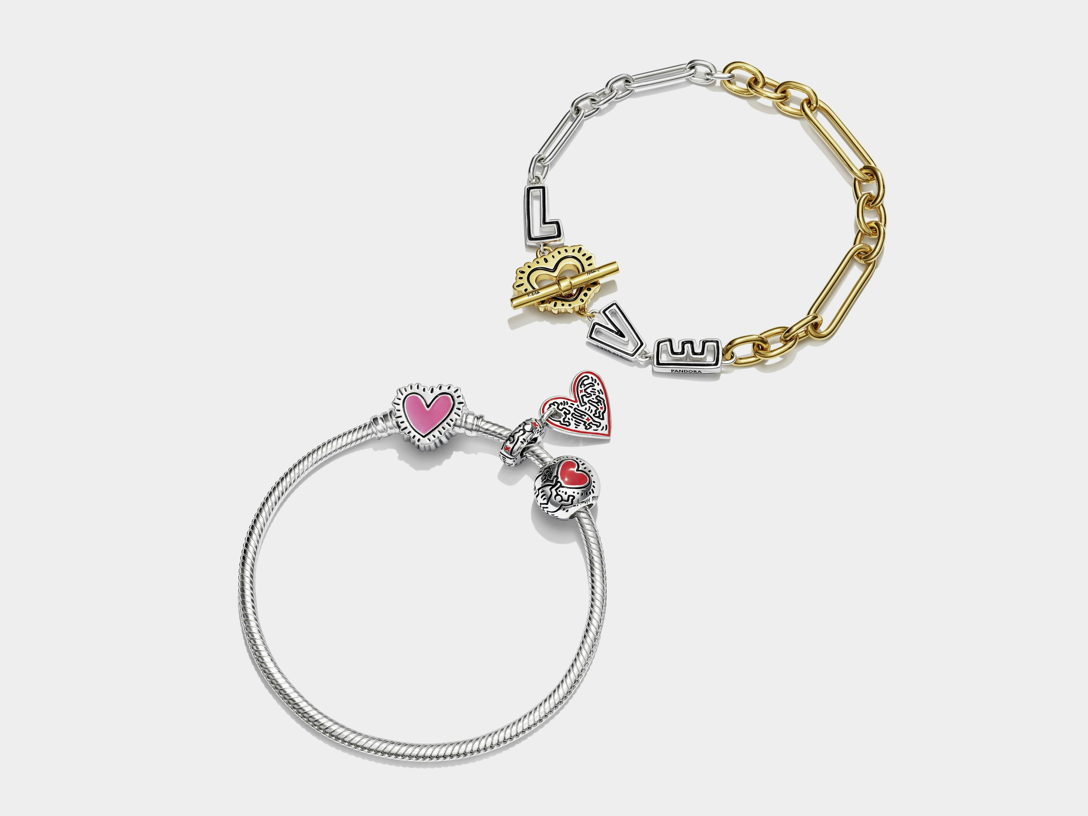 Pandora's Keith Haring Collection Is Instantly Iconic