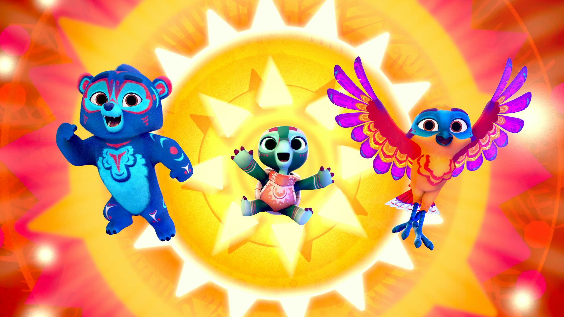 Exclusive Look At New 'Spirit Rangers' Animated Preschool Series On Netflix