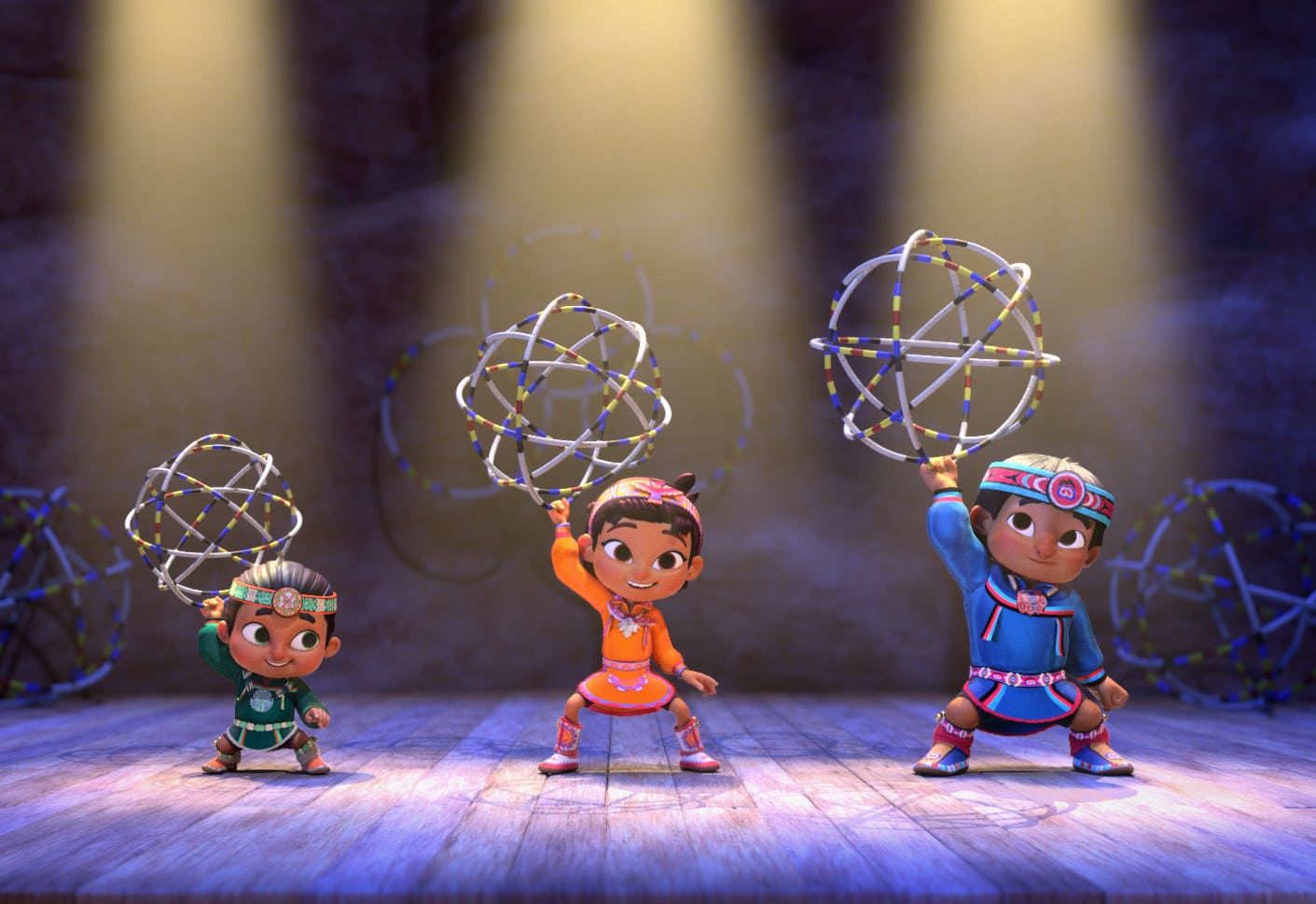 Exclusive Look At New 'Spirit Rangers' Animated Preschool Series On Netflix