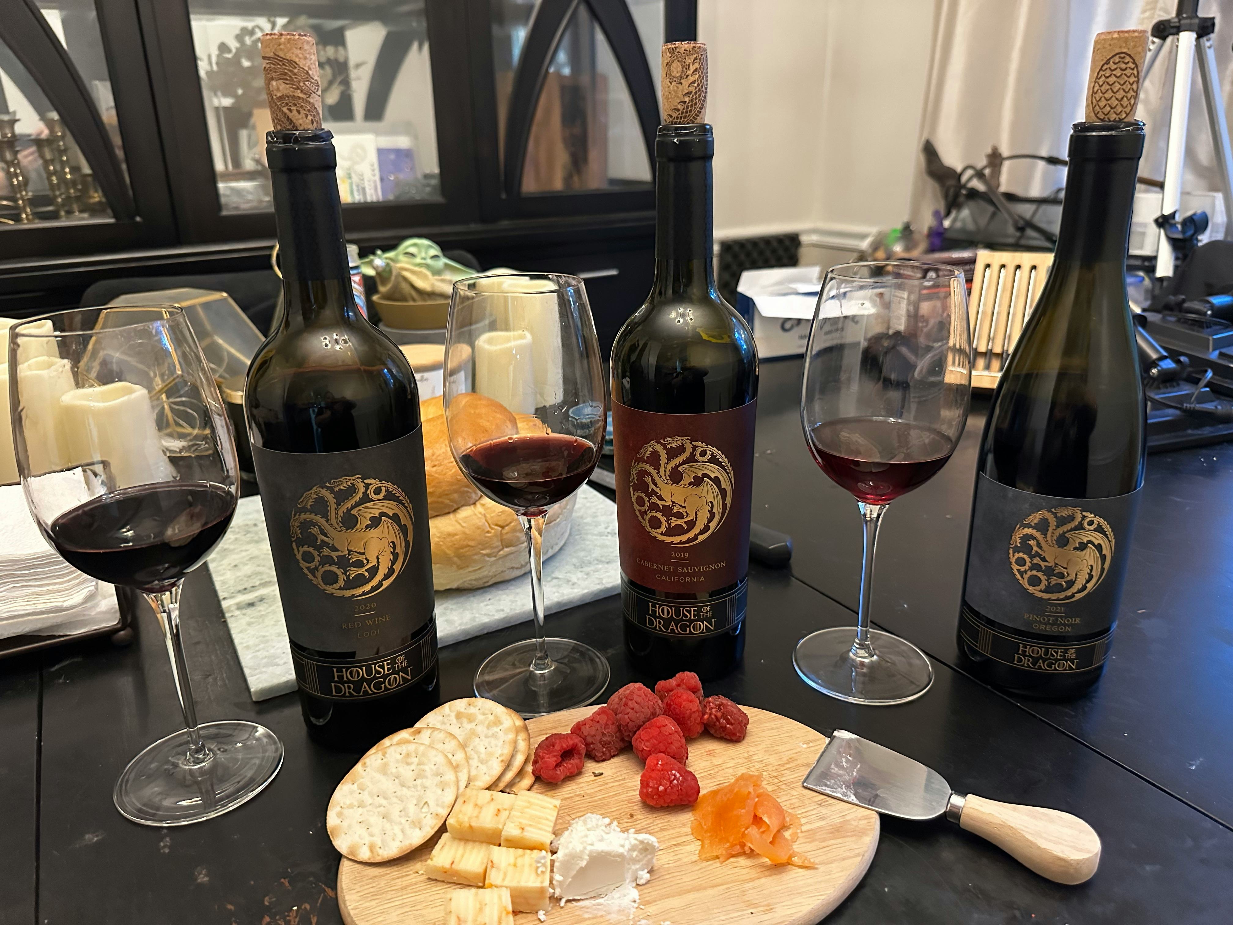 An Honest Review Of The Official 'House Of The Dragon' Wines