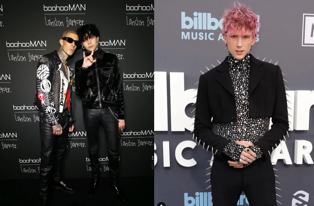 Landon Barker's Pink Hair Is Serving Major MGK Vibes