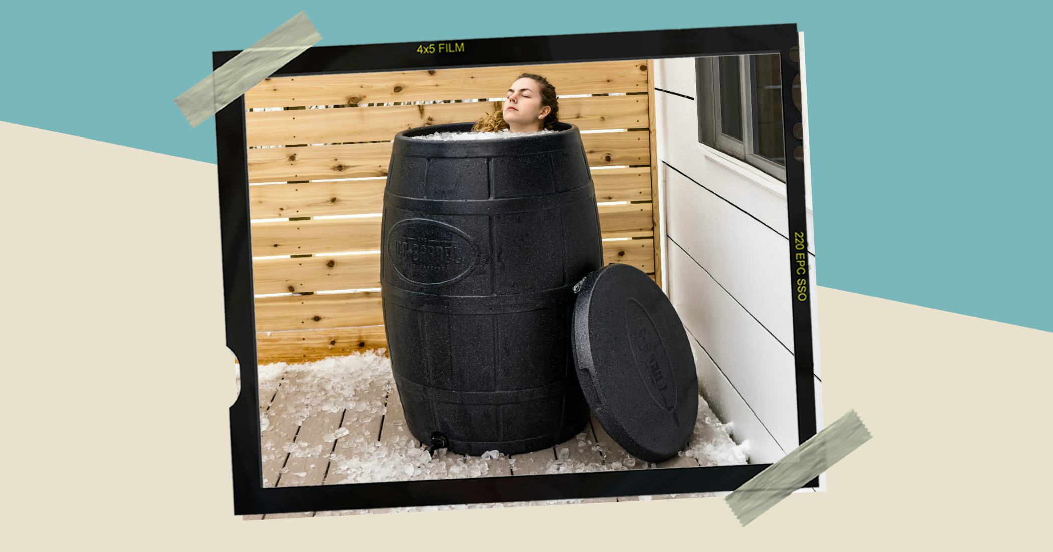 The Ice Barrel Brings Cold Therapy To Your Backyard
