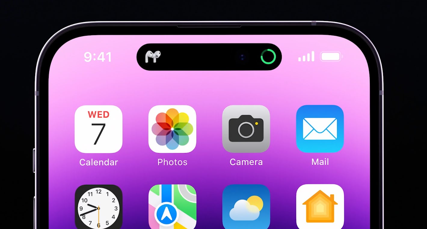 Apple’s iPhone 14 Pro trades the notch for animated 'dynamic island'