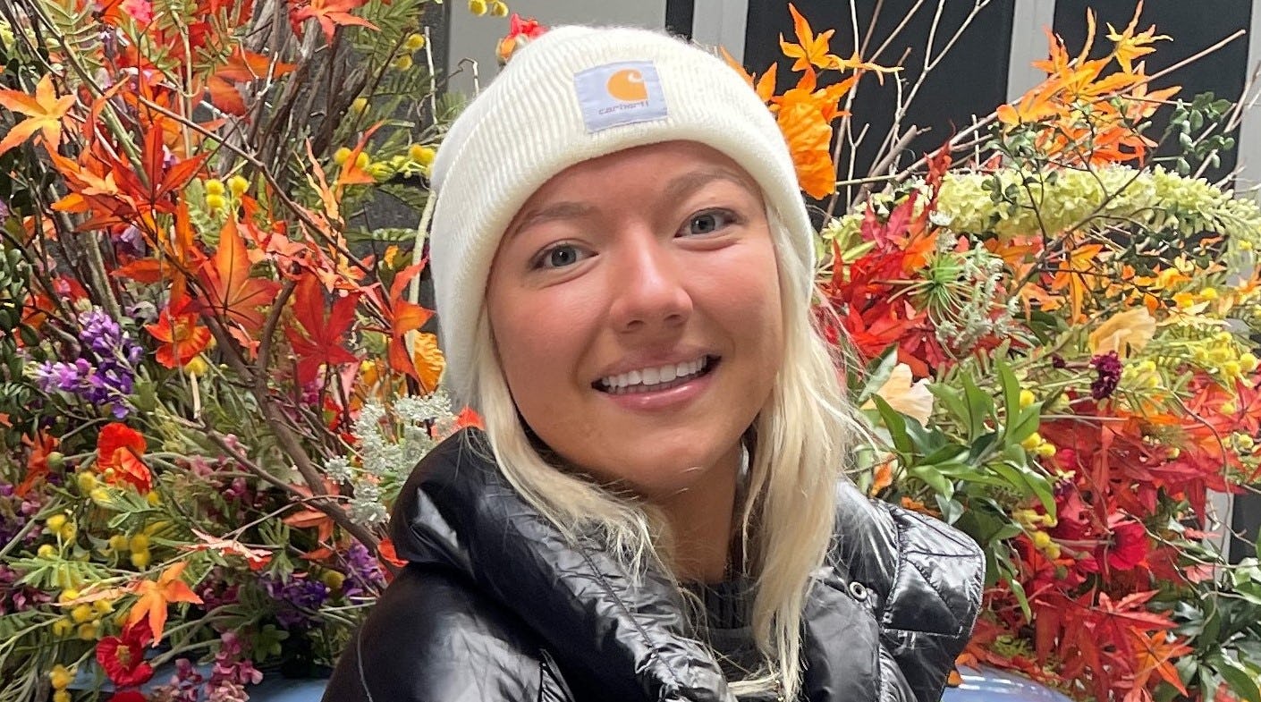 Her dad's killing made headlines. Now she's creating content about it.