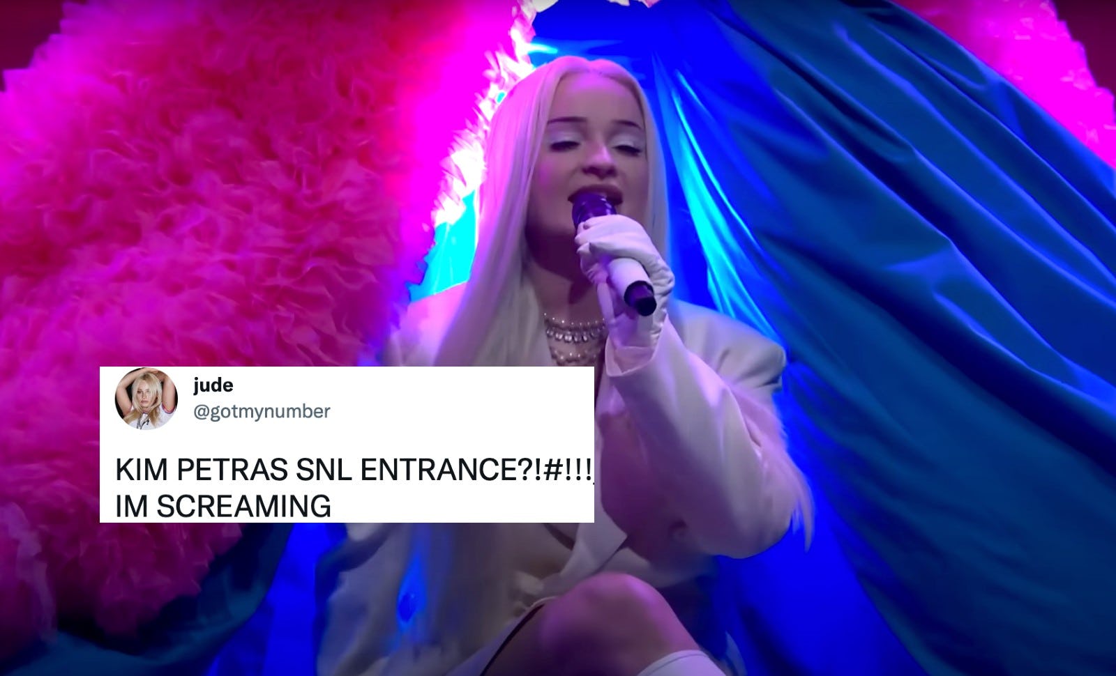 Tweets & Memes About Sam Smith Revealing Kim Petras On 'SNL'