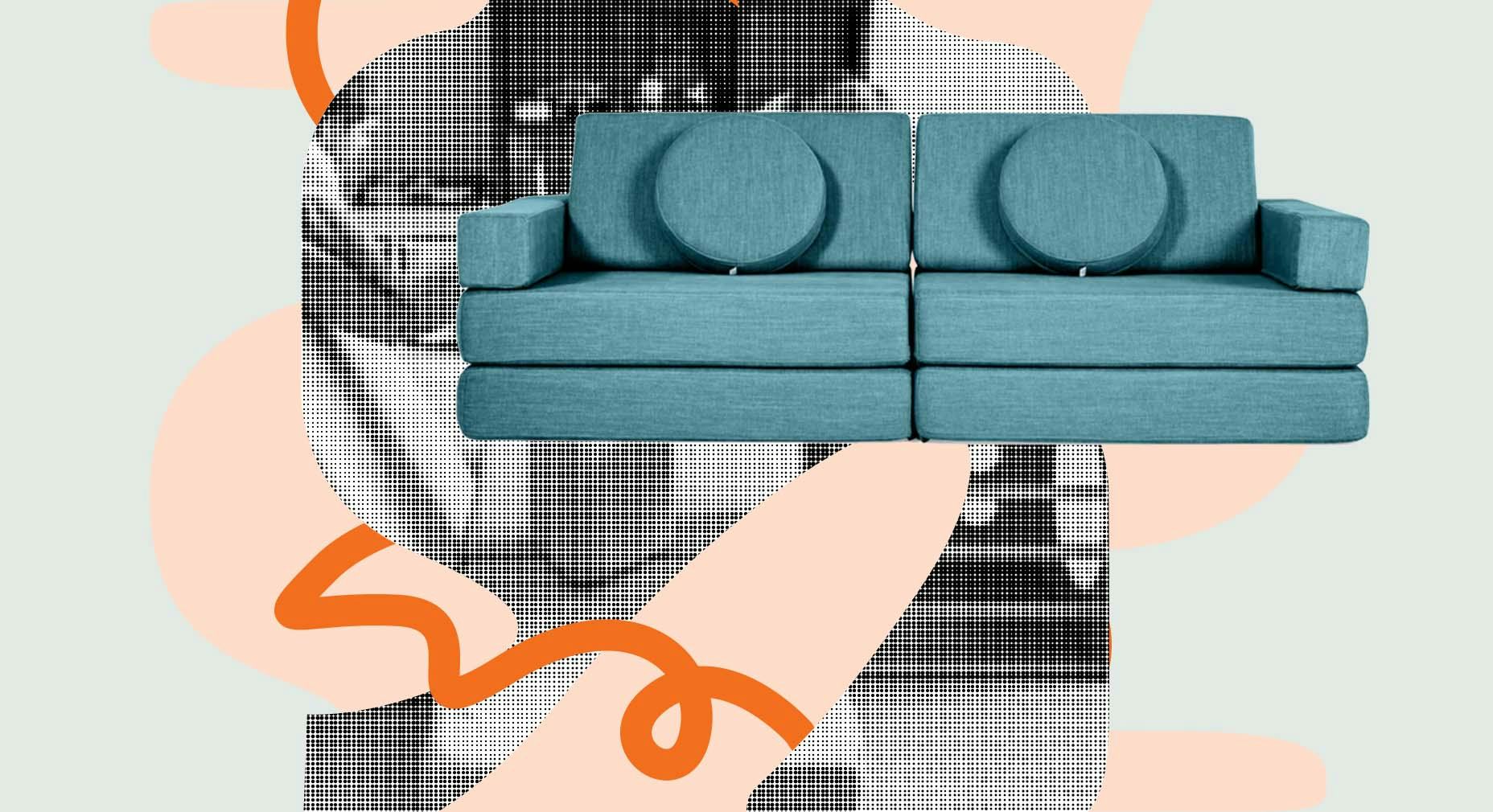 NooK Play Couch Review: The Nugget Alternative My Kids Adore