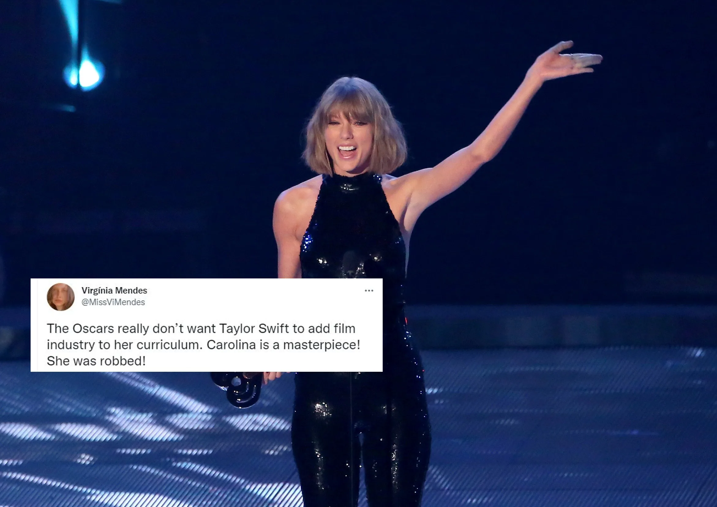 Memes & Tweets About Taylor Swift's 2023 Oscar Nomination Snub
