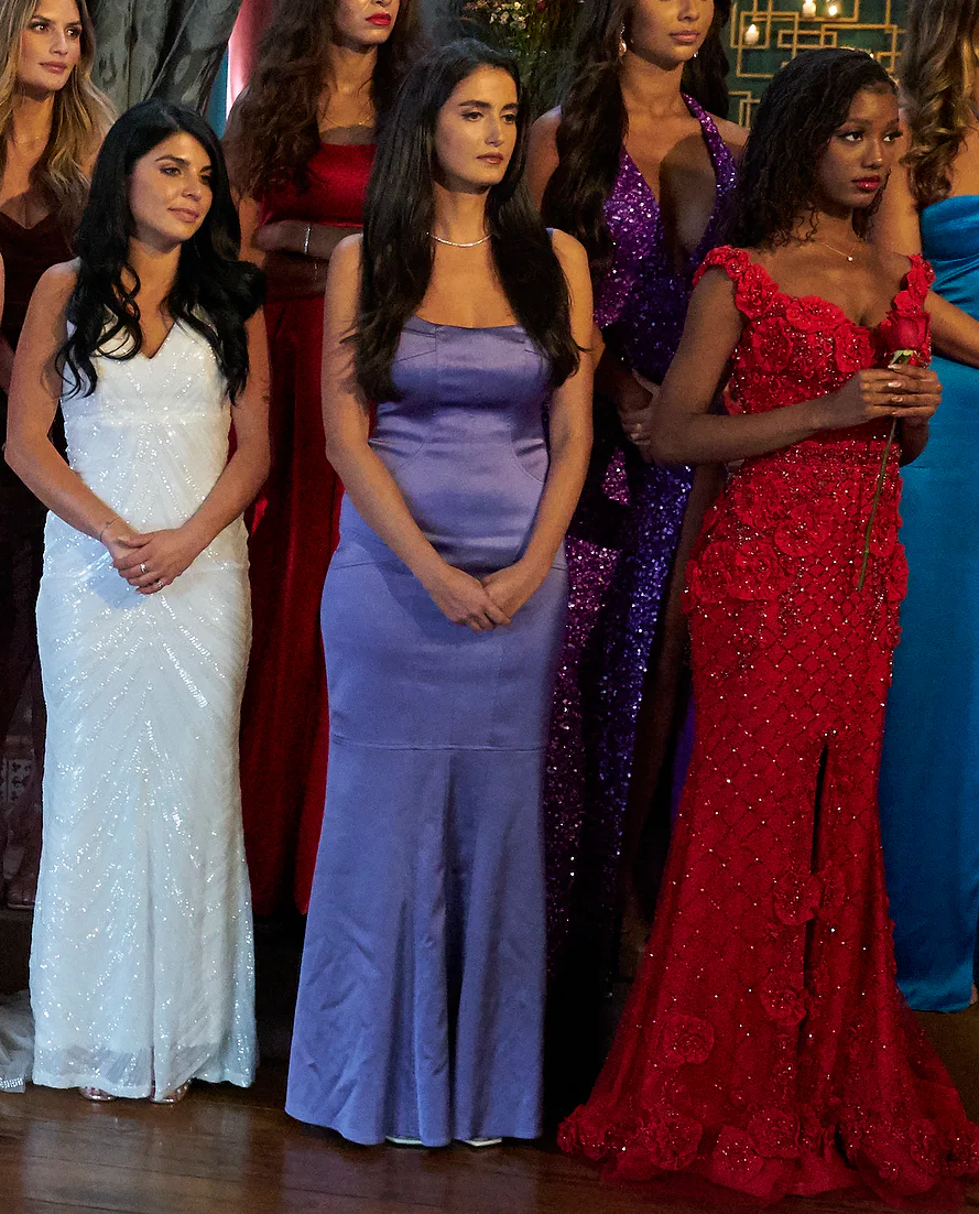 'The Bachelor' Premiere Brought Some Dramatic Dresses