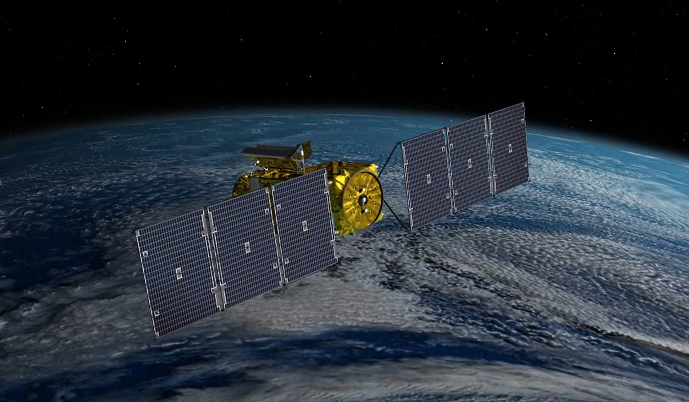 Watch NASA's newest satellite dramatically unfold its "wings" in space