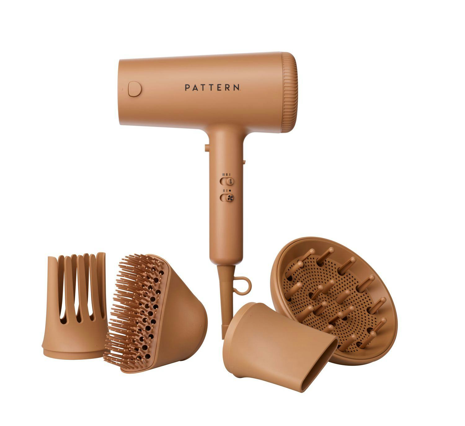 Pattern Beauty's New Blow Dryer Comes With *Four* Attachments