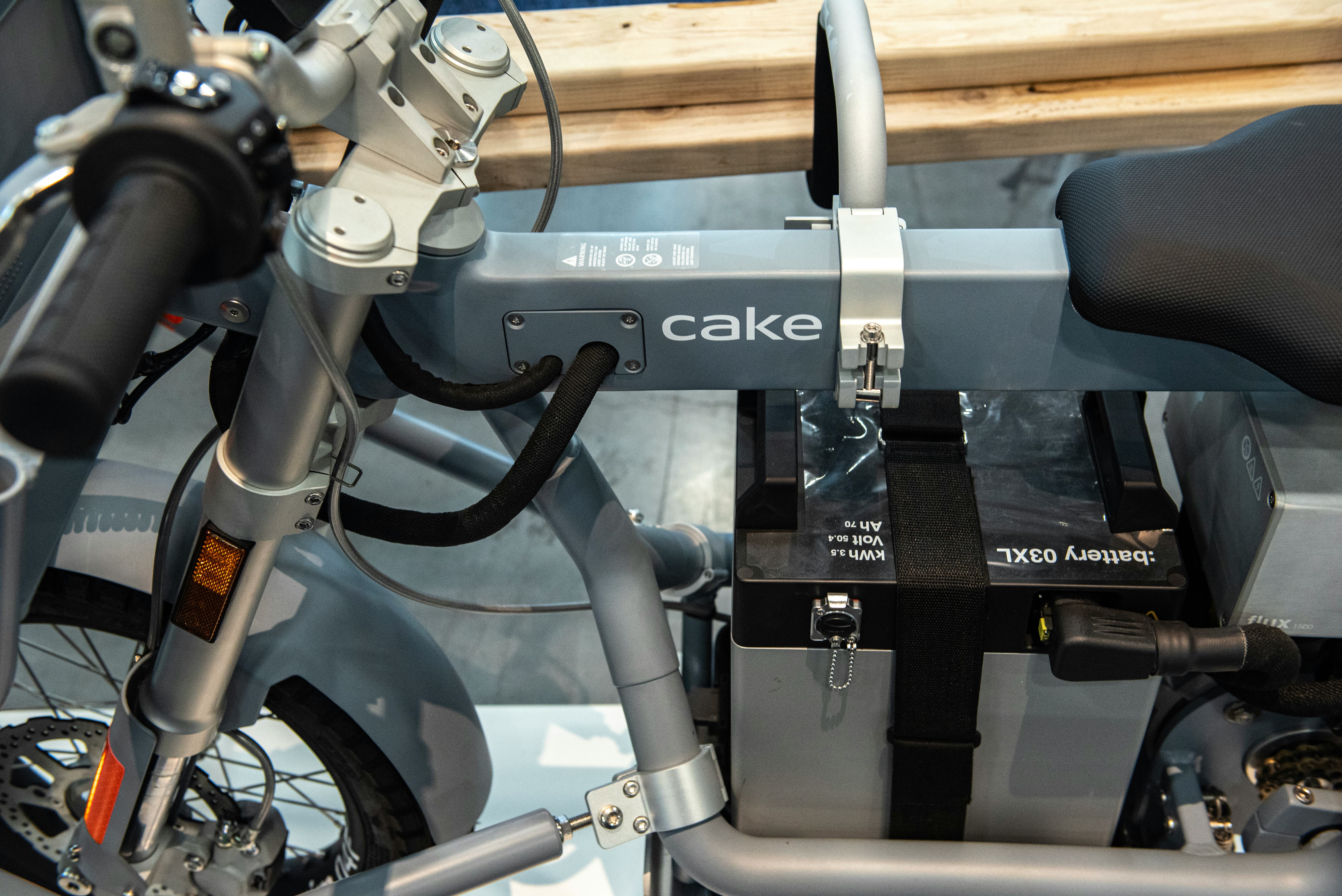 Cake’s new work e-bike has the range of a small electric car