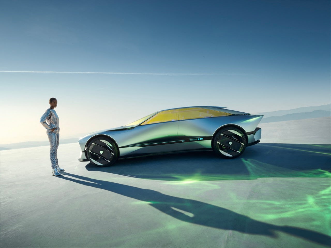 Peugeot’s EV concept has a steering wheel that makes Tesla’s yoke look ...