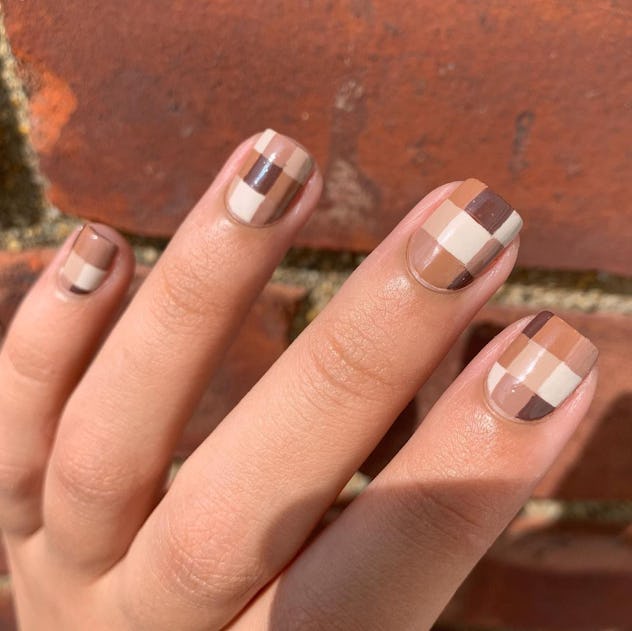 24 Checkered Nail Designs That Go Beyond A Basic Black & White Print