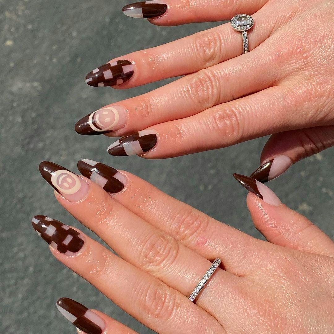 24 Checkered Nail Designs That Go Beyond A Basic Black & White Print